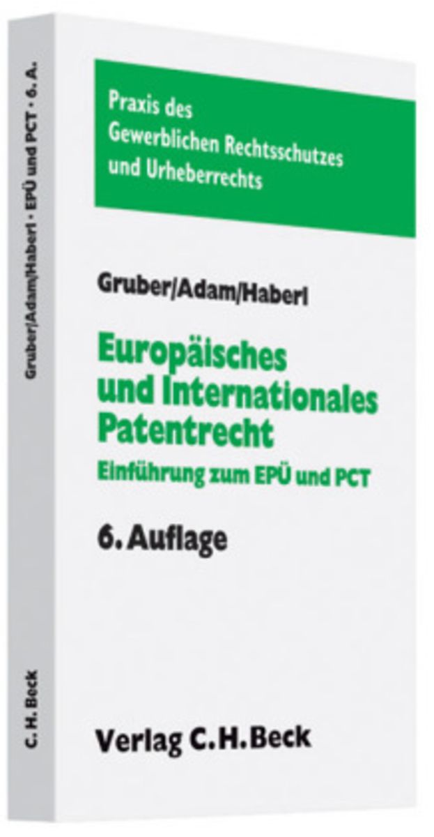 "Europäisches und internationales Patentrecht" online kaufen