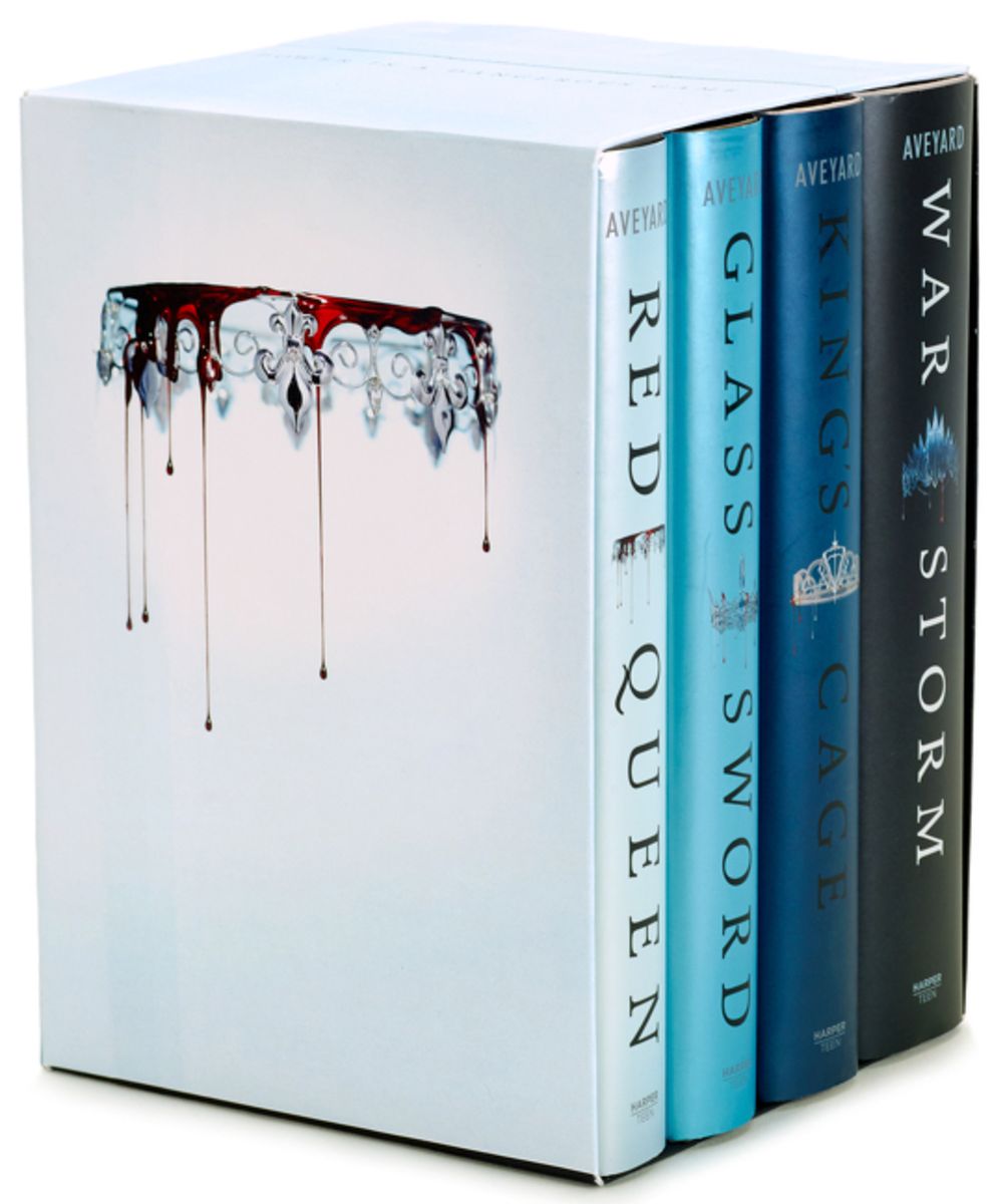 Red Queen 1-4 von Victoria Aveyard - Gebundene Ausgabe - 978-0-06 ...
