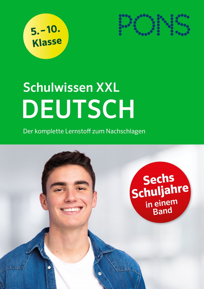 PONS Schulwissen XXL Deutsch 5.-10. Klasse - Deutsch Schulbuch - 978-3 ...