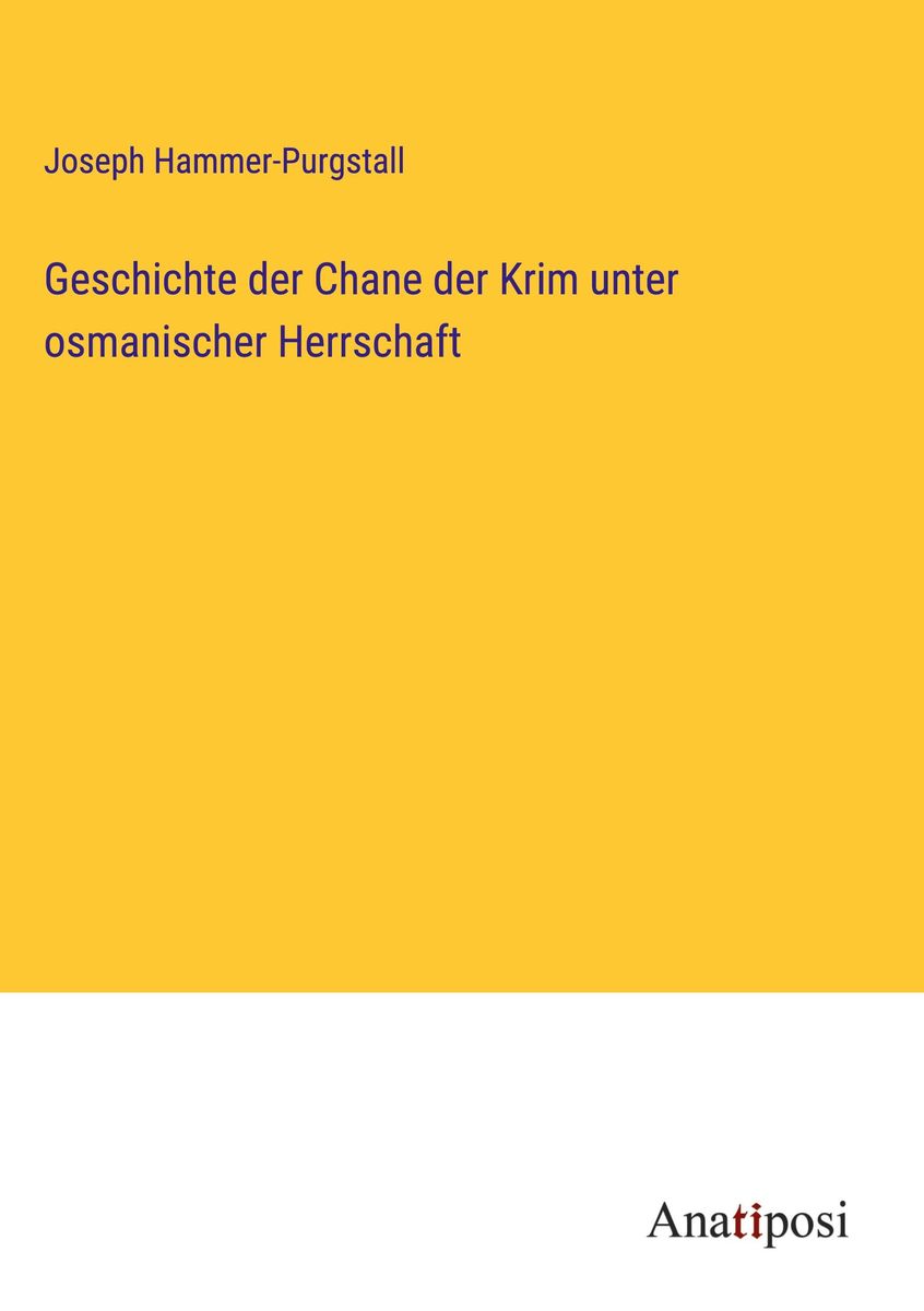 "Geschichte der Chane der Krim unter osmanischer Herrschaft" online kaufen