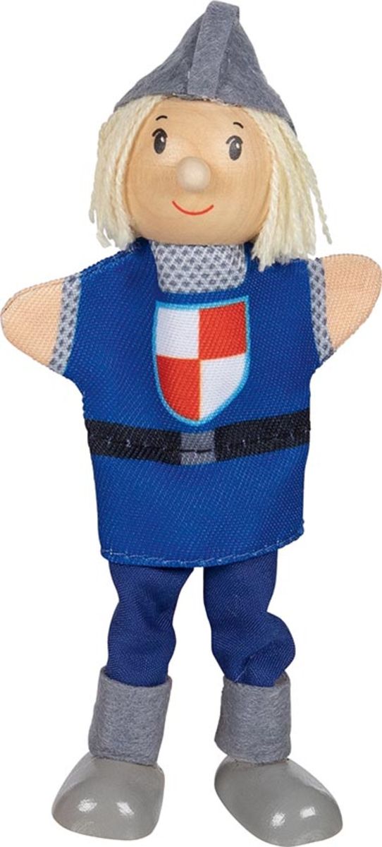 'Goki 51528 - Fingerpuppe mit Beinen Ritter' kaufen - Spielwaren