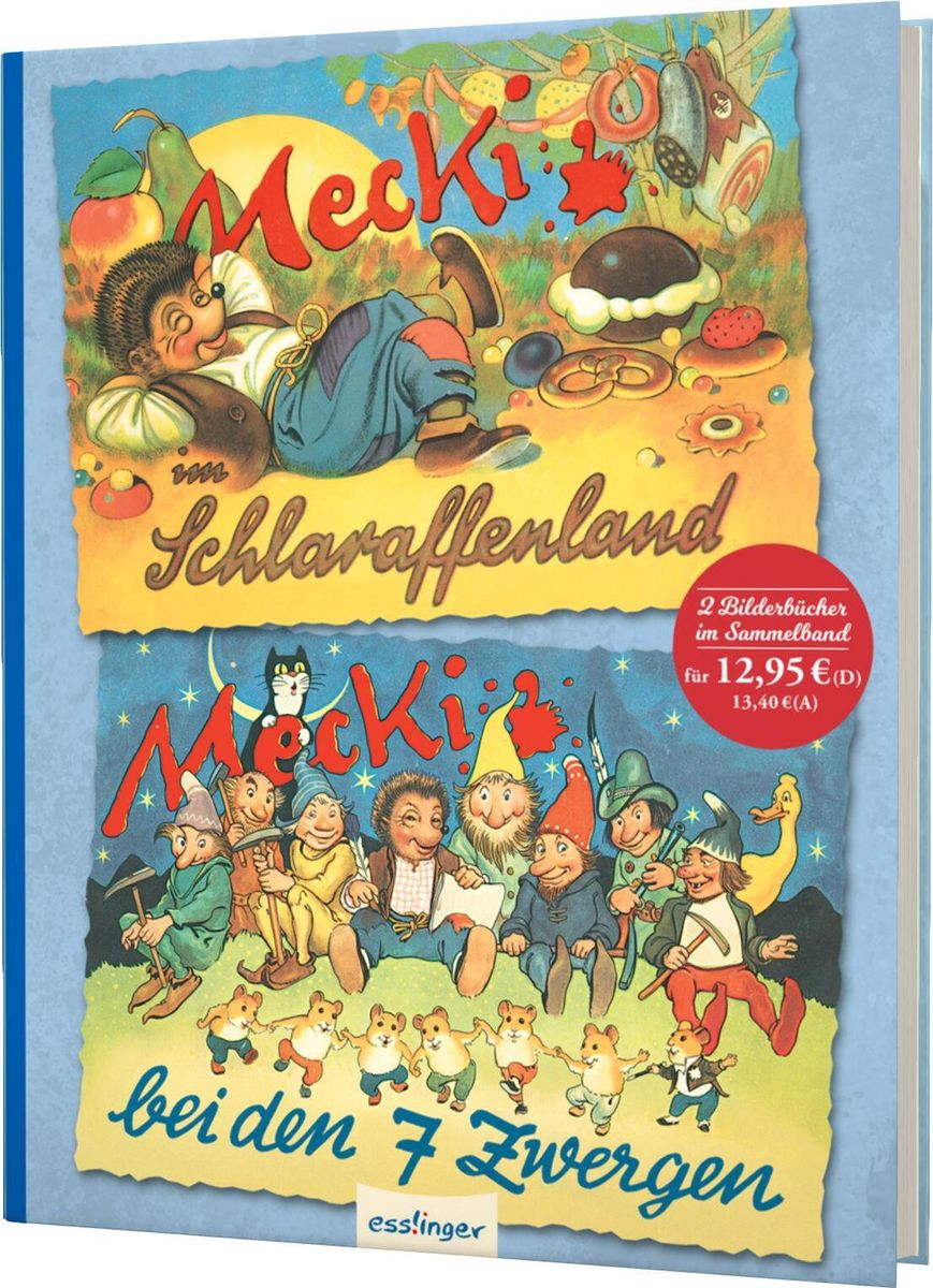Mecki im Schlaraffenland / Mecki bei den 7 Zwergen von Eduard Rhein ...