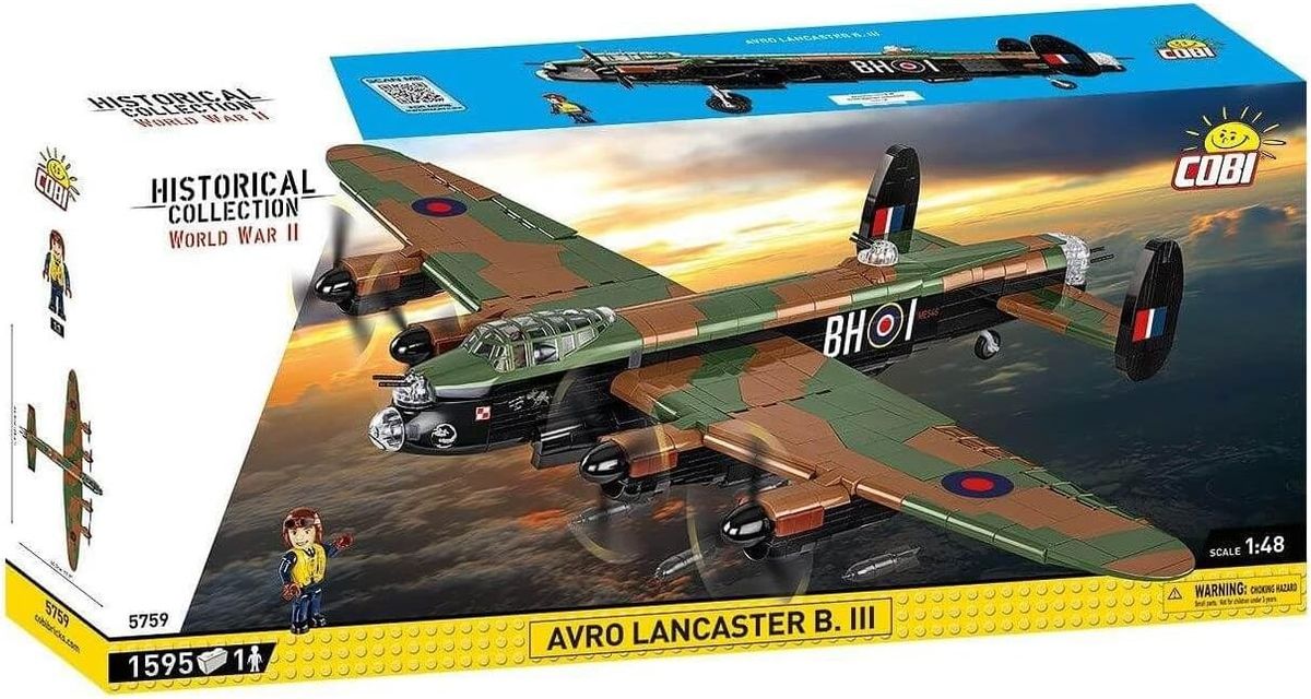 COBI Historical Collection 5759 - Avro Lancaster B.III, WWII, Bausatz 1 ...