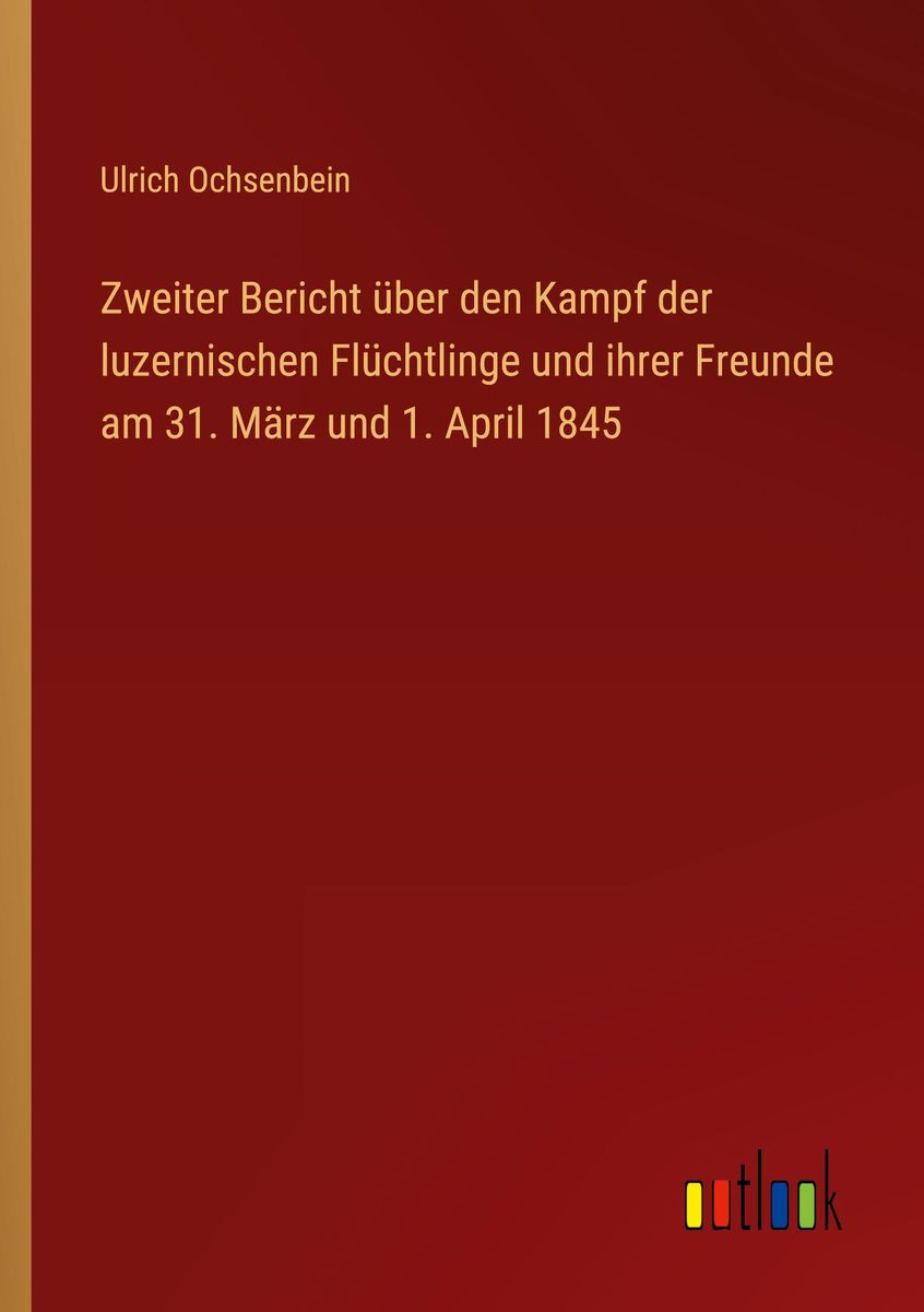 "Zweiter Bericht über den Kampf der luzernischen Flüchtlinge und ihrer Freunde am 31. März und 1 ...