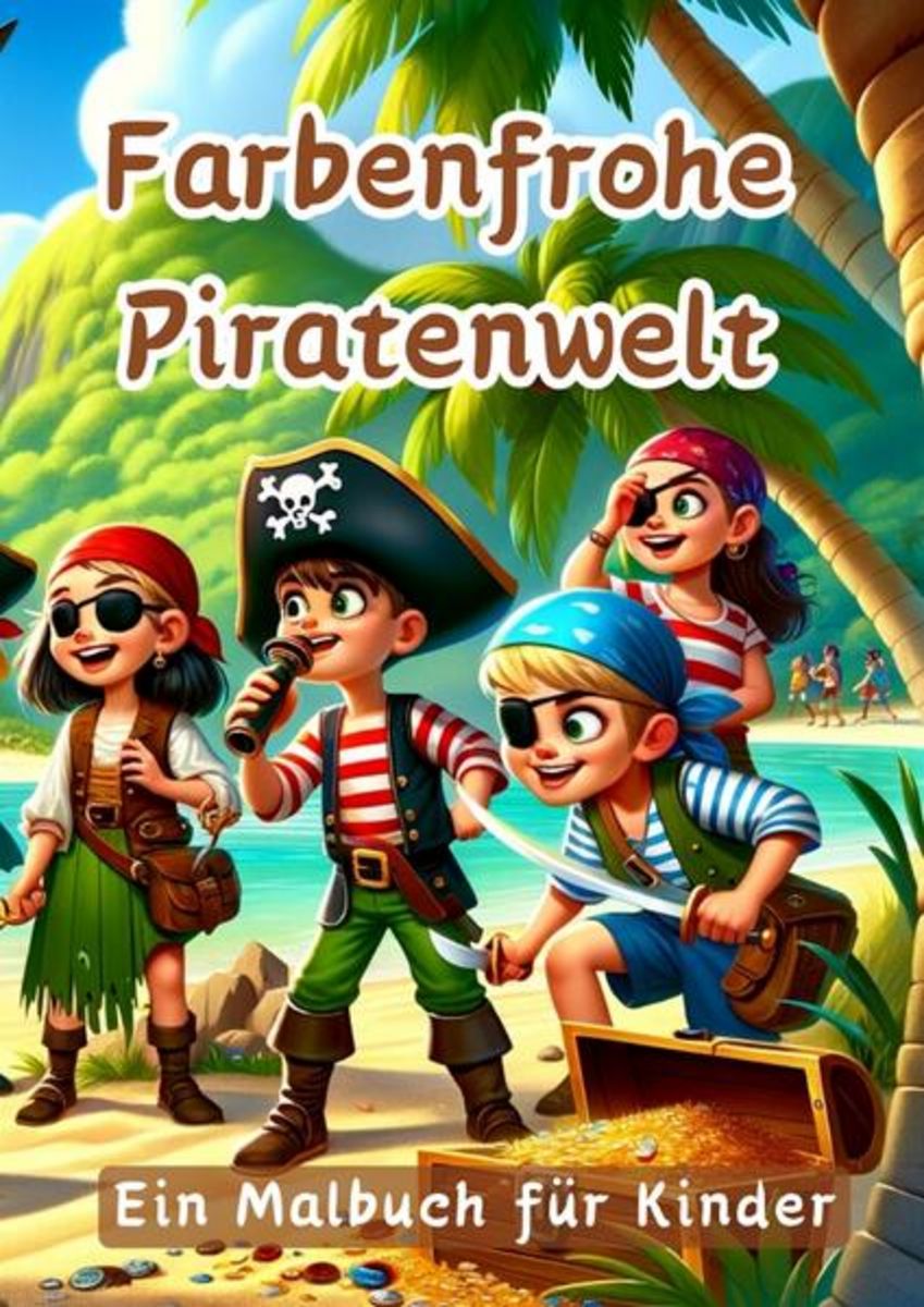 Farbenfrohe Piratenwelt von Maxi Pinselzauber - Buch | Thalia