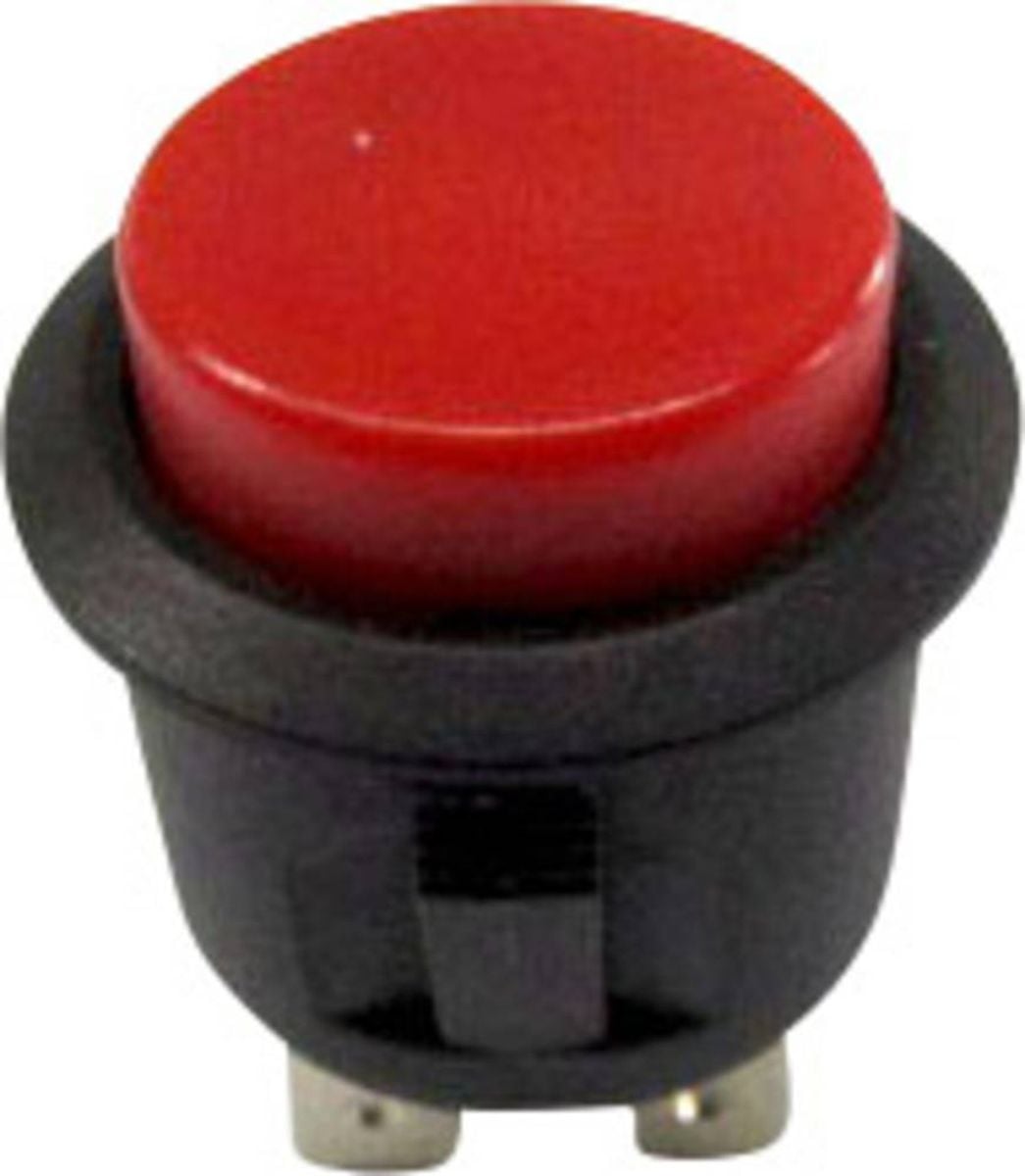 TRU Components 1587759 TC-R13-527A-02RT Drucktaster 250 V/AC 6A 1 x Aus ...