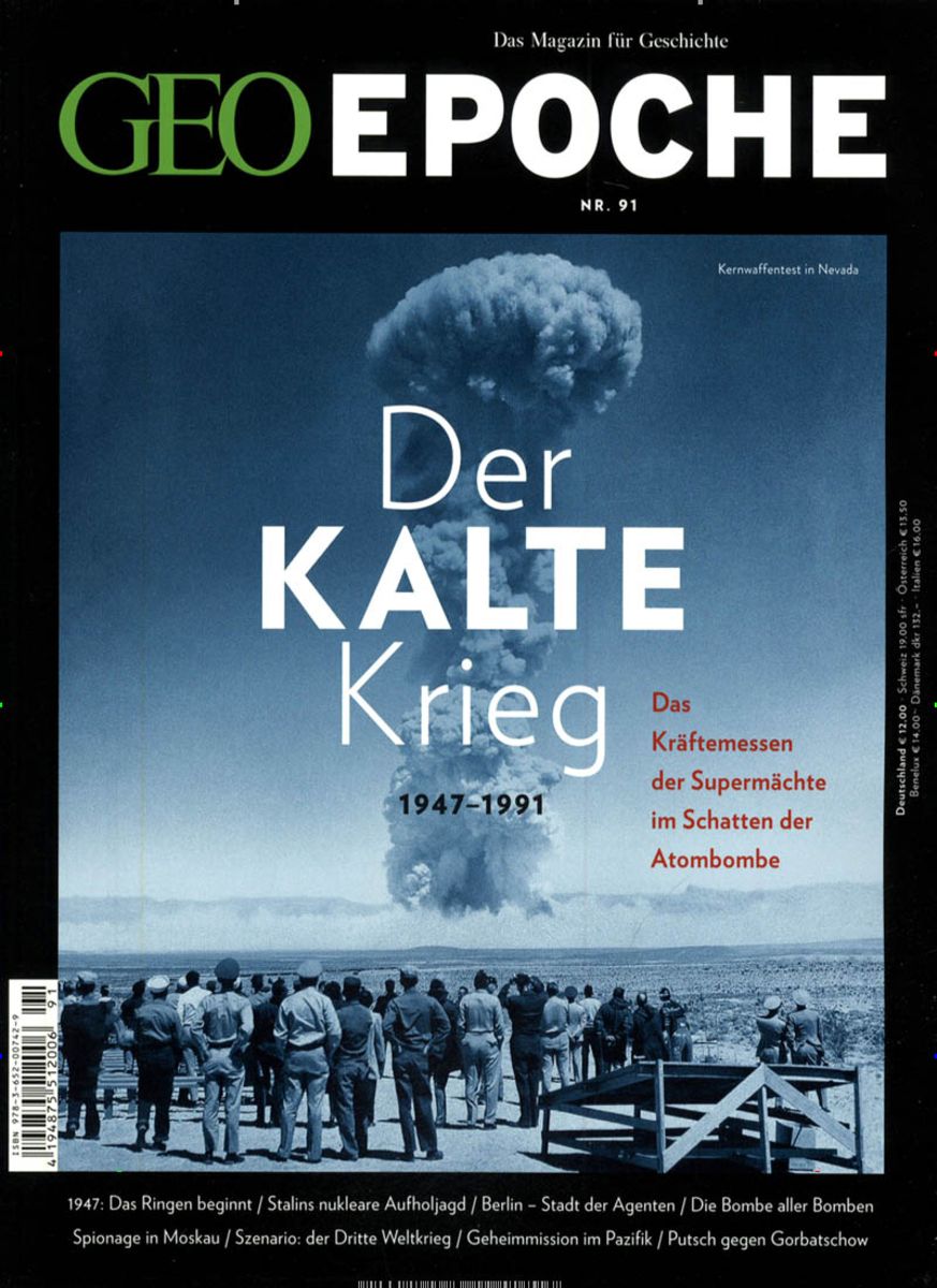 GEO Epoche / GEO Epoche 91/2018 - Der Kalte Krieg von Michael Schaper - Buch | Thalia