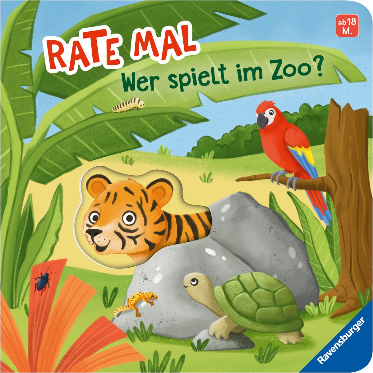 'Rate mal: Wer spielt im Zoo?' von 'Bernd Penners' - Buch - '978-3-473-41871-8'