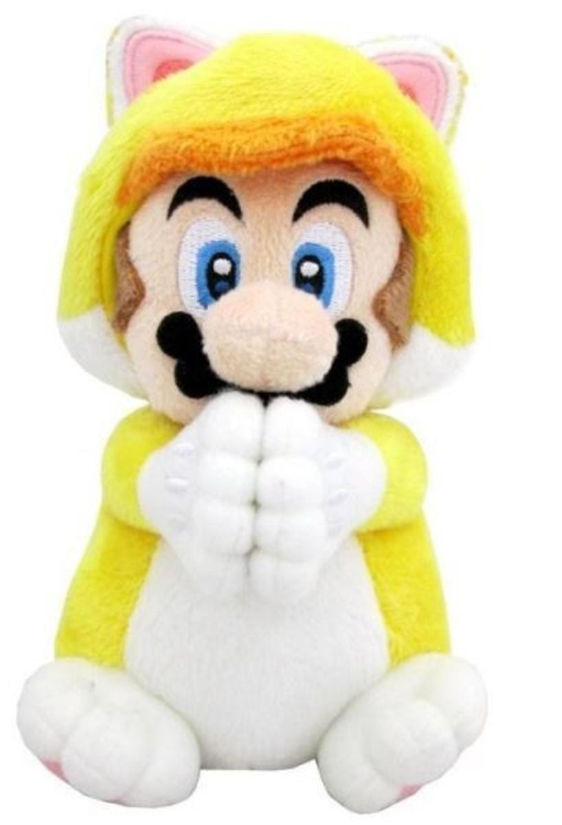 'Nintendo Mario Cat Handmagnet-Plüschfigur, gelb, 19 cm' für 'Zubehör ...