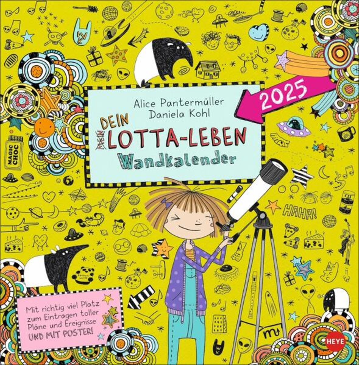 'Lotta-Leben Broschurkalender 2025' - 'Athesia'