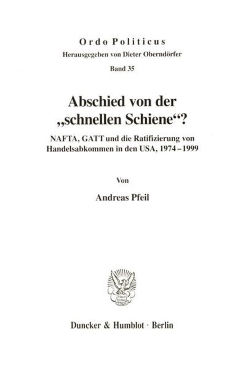 'Abschied von der "schnellen Schiene"?' von 'Andreas Pfeil' - Buch ...