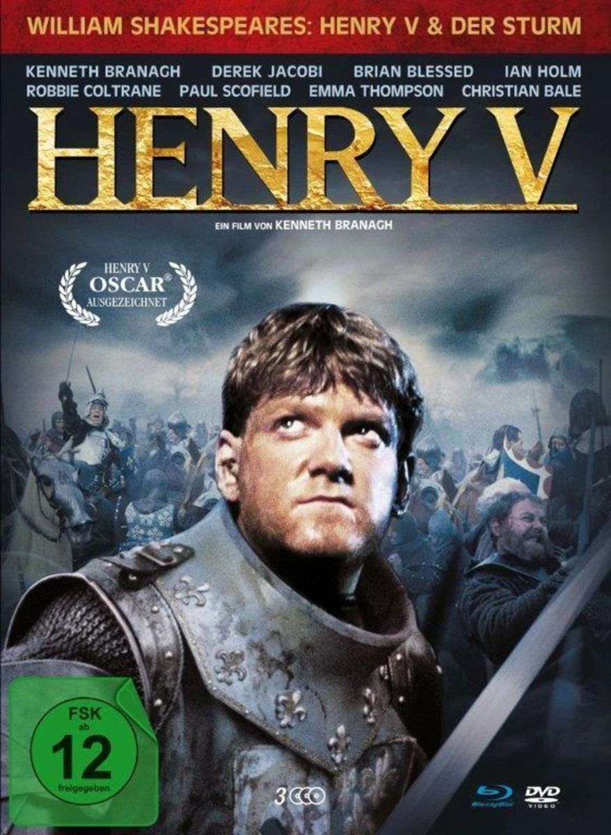Henry V. / Der Sturm - Mediabook (+ 2 BRs) von Kenneth Branagh - DVD ...