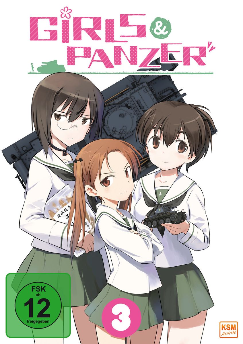 Girls And Panzer Vol 3 Episoden 09 12 Von Tsutomu Mizushima Dvd