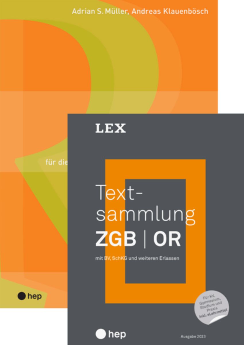 'Spezialangebot «Textsammlung ZGB | OR» und «Recht»' - 'Nach Schulform ...