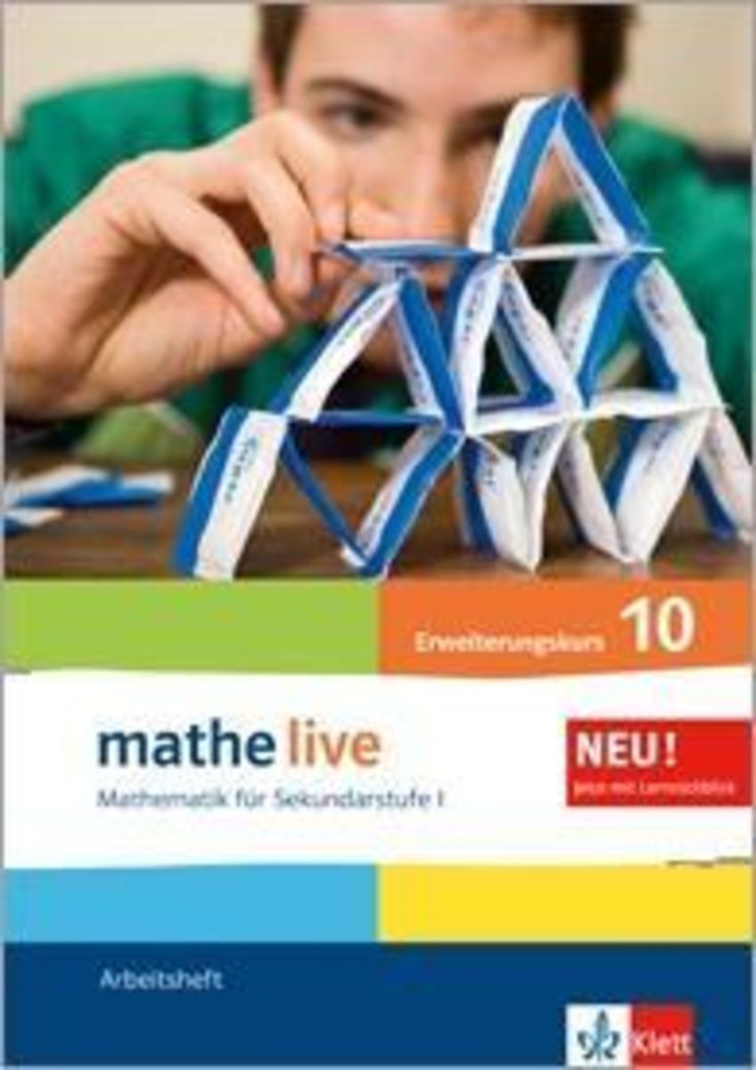 Mathe Live Arbeitsheft Mit Lösungsheft Erweiterungskurs 10 Schuljahr