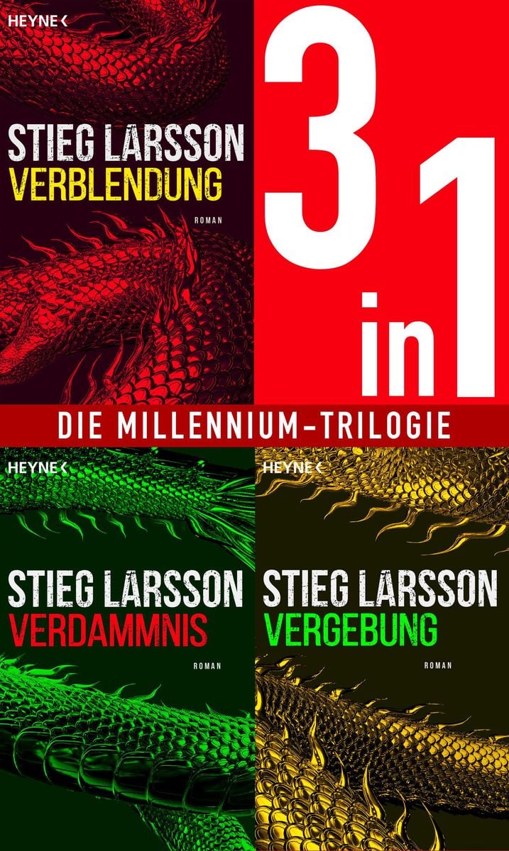 Die Millennium-Saga 1-3: Verblendung / Verdammnis / Vergebung (3in1 ...