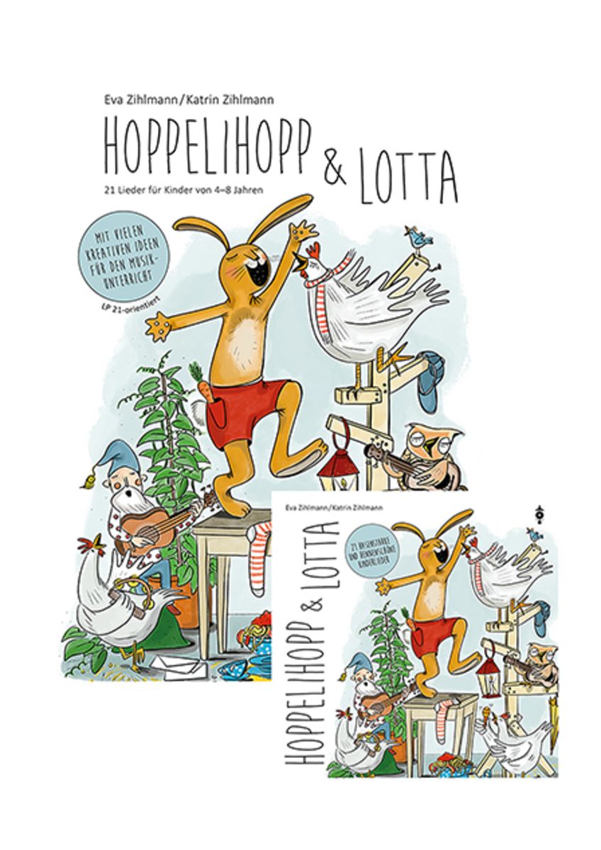 Hoppelihopp und Lotta (Set) von Eva Zihlmann, Katrin Zihlmann. Bücher | Orell Füssli