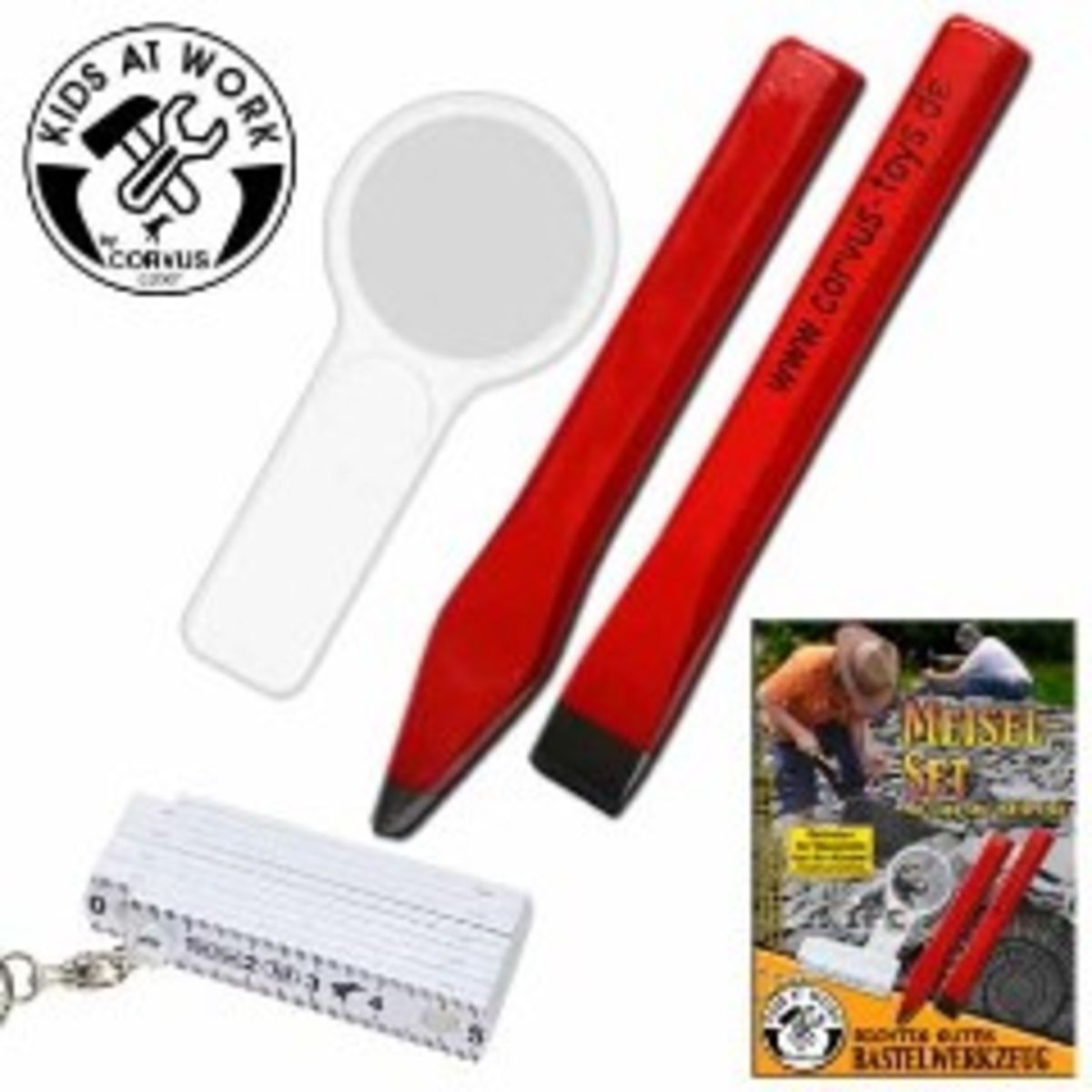 Kids at work: Werkzeugset Meißeln (Corvus A600106) kaufen - Spielwaren ...