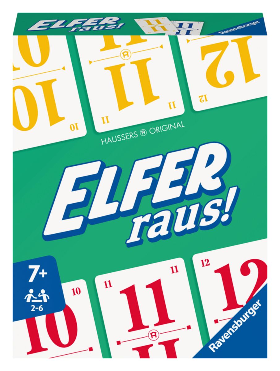 Ravensburger Elfer raus! Der Klassiker, Kartenspiel 2 - 6 Spieler ...