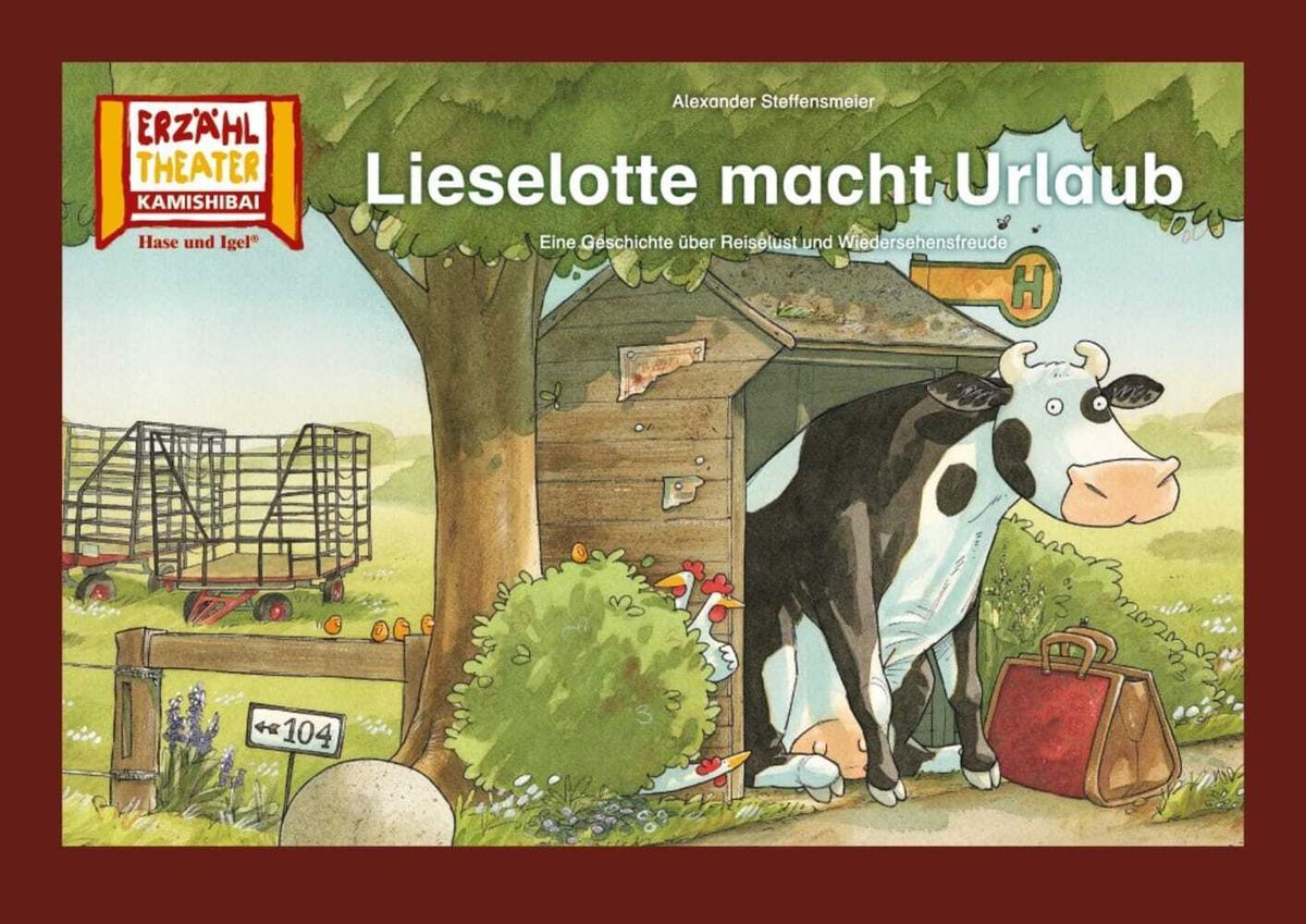 Lieselotte macht Urlaub / Kamishibai Bildkarten von Alexander ...