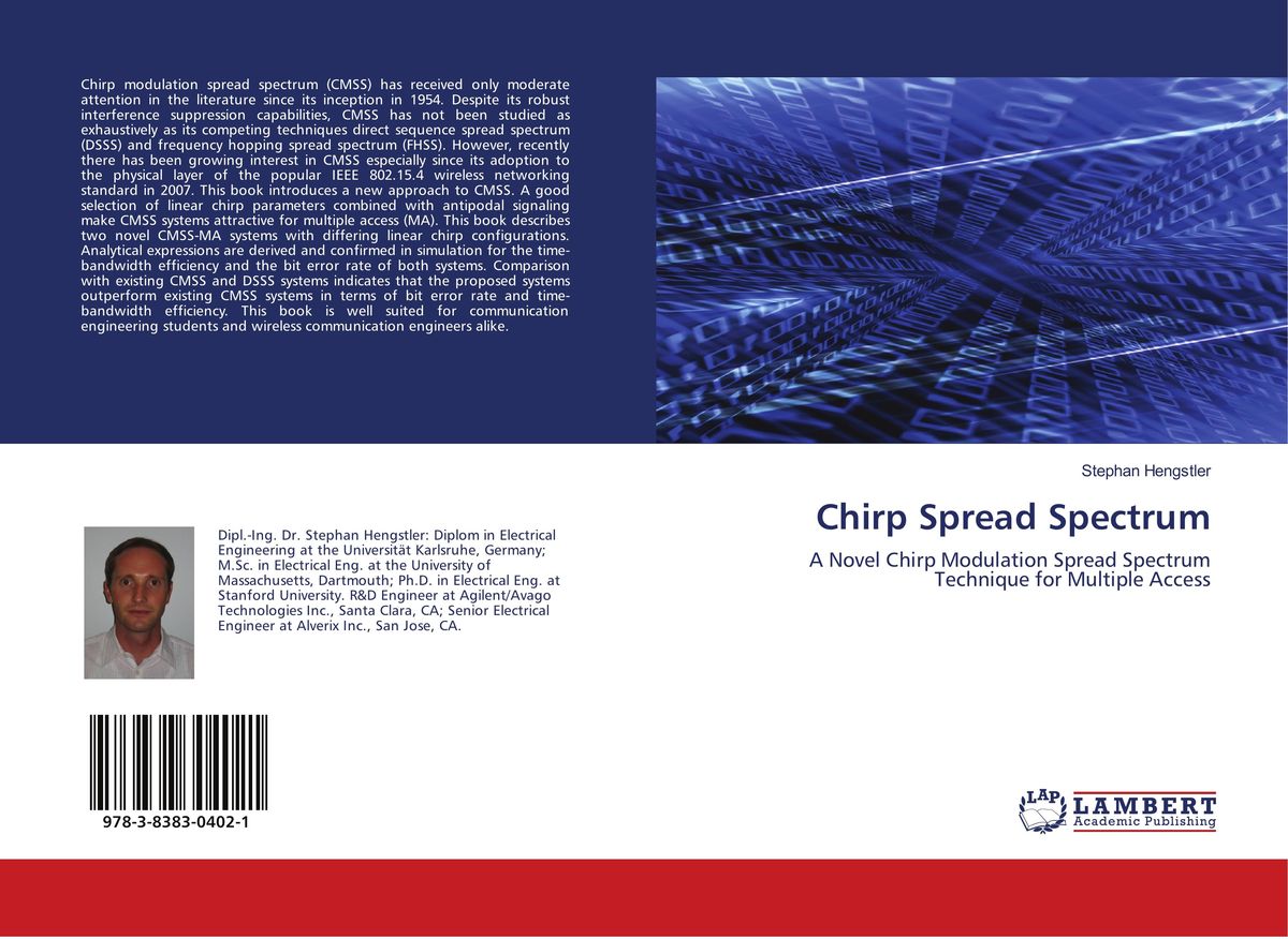 'Chirp Spread Spectrum' von 'Stephan Hengstler' - 'Taschenbuch' - '978 ...