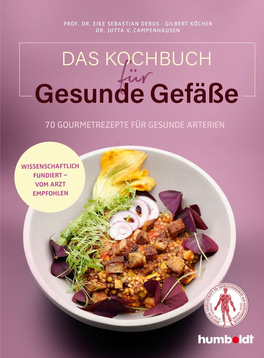 'Das Kochbuch für gesunde Gefäße' von 'Eike Sebastian Debus' - Buch ...