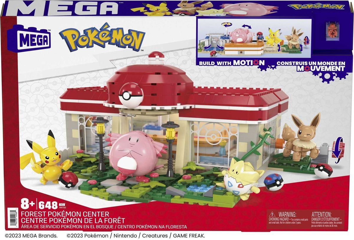 Mega Bloks - Pokémon Waldspaß Pokémon-Center kaufen - Spielwaren | Thalia