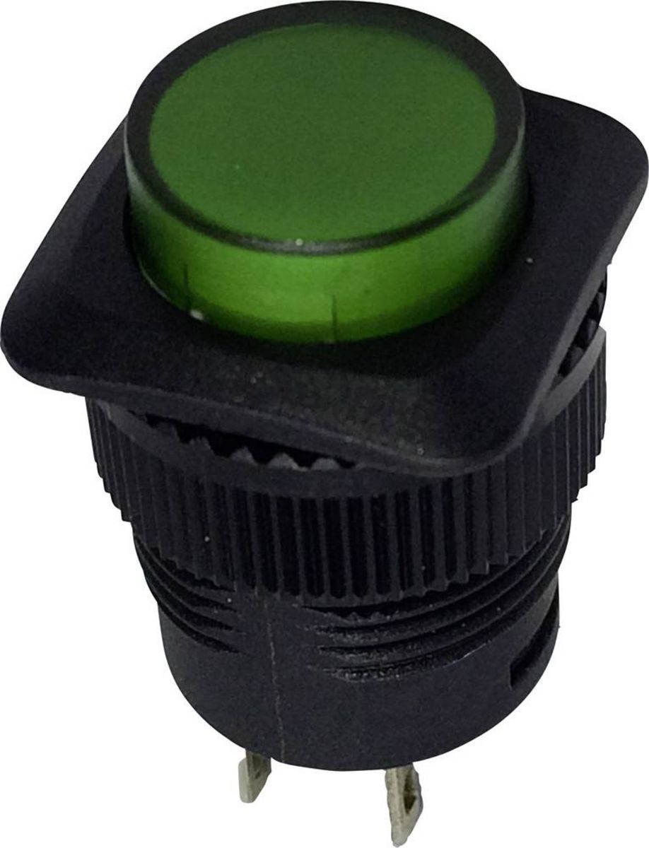 'TRU COMPONENTS 1587810 TC-R13-508A-05GN Drucktaster 250 V/AC 1.5 A 1 x ...