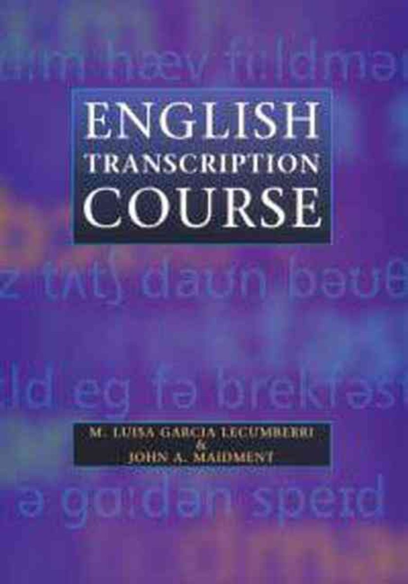 'Maidment, J: English Transcription Course' von 'J. A. Maidment ...