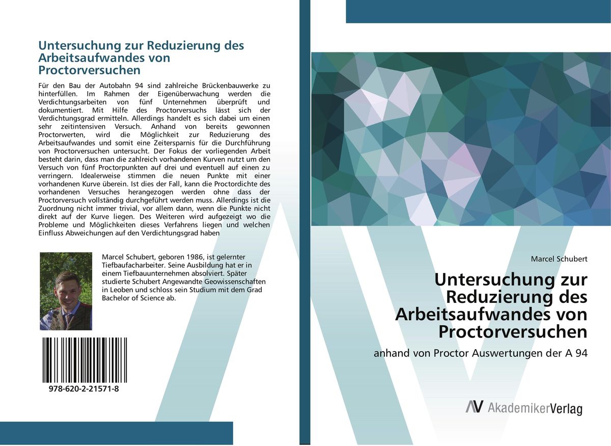 "Untersuchung zur Reduzierung des Arbeitsaufwandes von Proctorversuchen ...